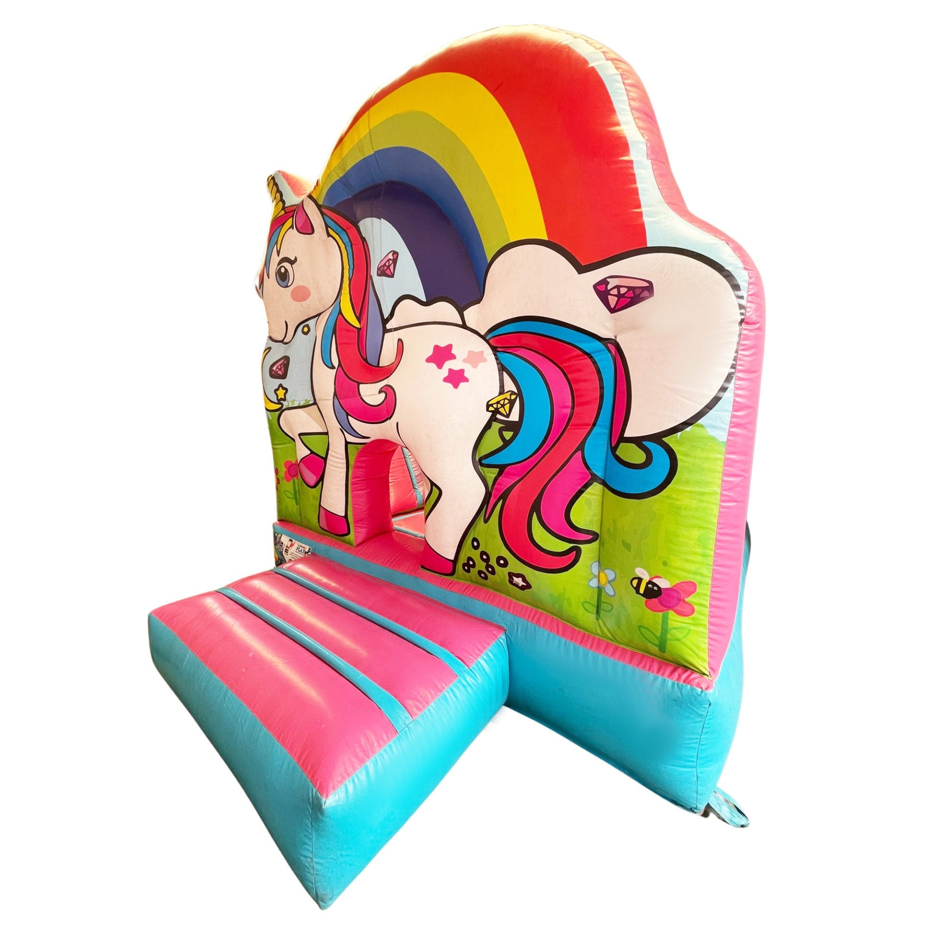 Inflable unicornio: salta en un mundo mágico | La Hormiga Play